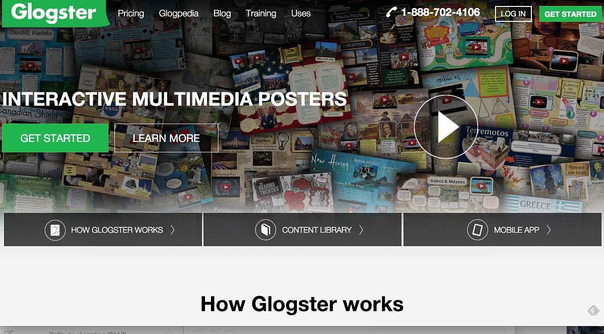 Glogster. Créer un poster multimédia