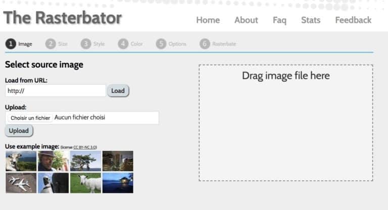 Rasterbator. Creating large posters with a small printer – Tice Tools