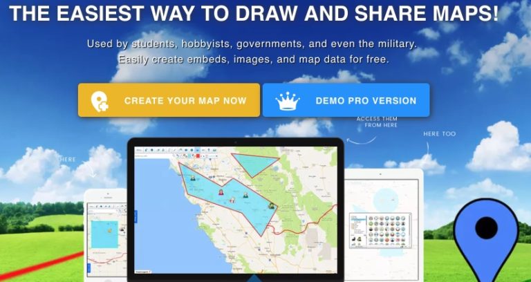 Scribble Maps (en inglés). Crear mapas personalizados – Herramientas de ...