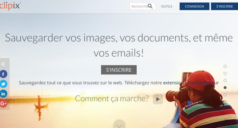 Clipix. Sauvegardez tout ce que vous trouvez sur le web – Les Outils Tice