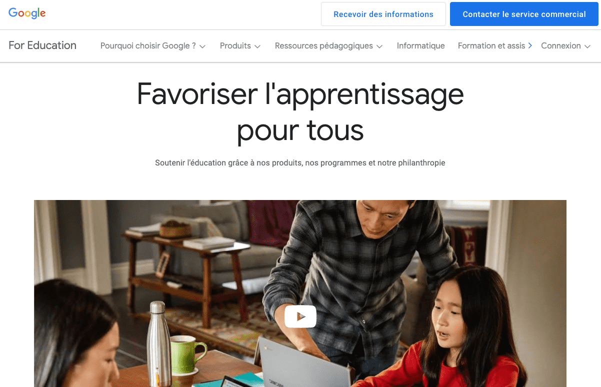 Education at the heart of Google – Tice Tools