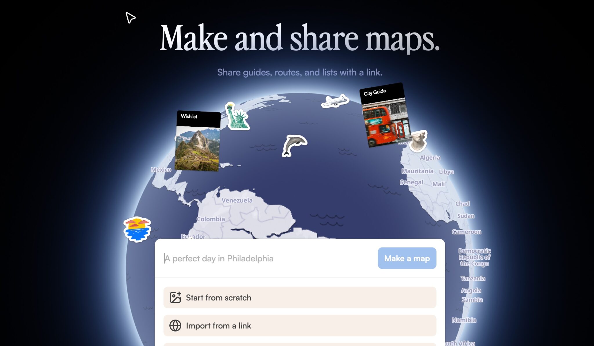 Crea, personaliza y comparte mapas interactivos de forma sencilla