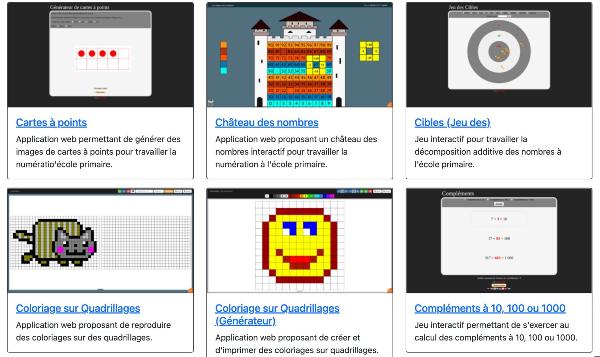 MiCetF. Outils et jeux interactifs gratuits pour le primaire – Les ...