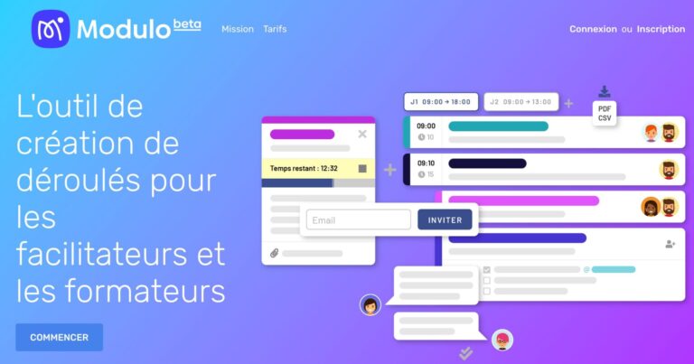 Modulo. Créer et gérer des programmes de formation – Les Outils Tice
