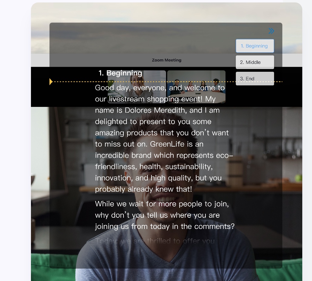 FlowPrompter. Un téléprompteur facile à utiliser pour les enseignants
