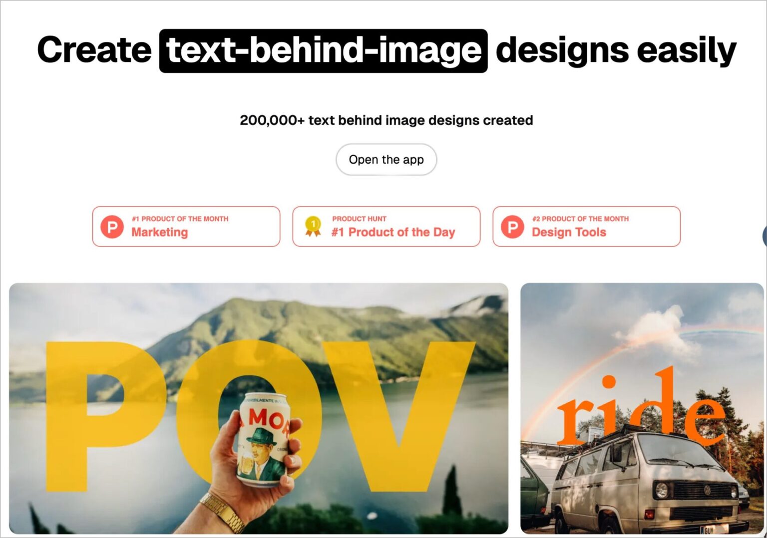 Text Behind Image : Insérez facilement du texte derrière une image