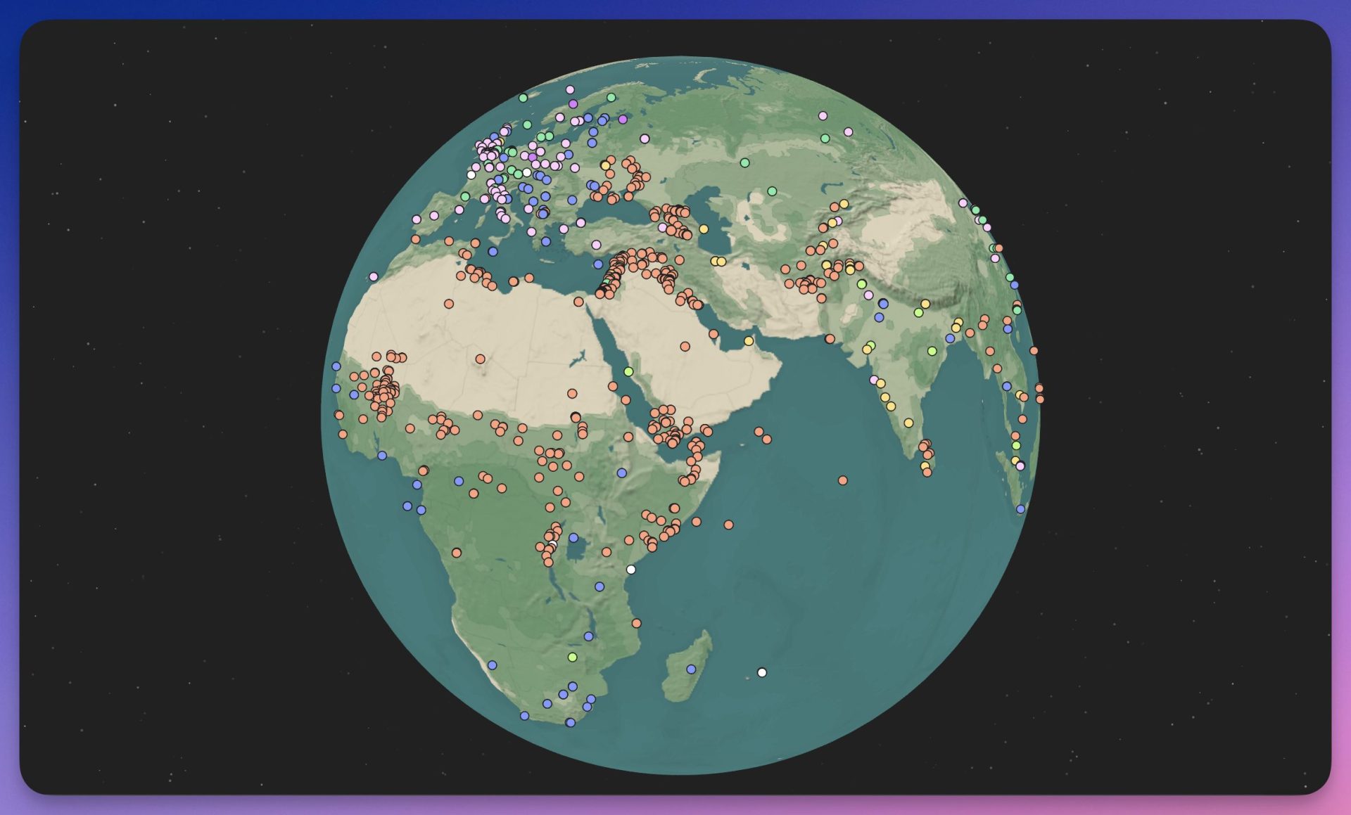 Globe of History: An amazing interactive history map for the class