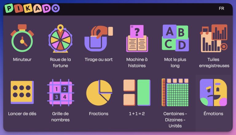 Pikado: 12 free interactive tools for the class (primary)